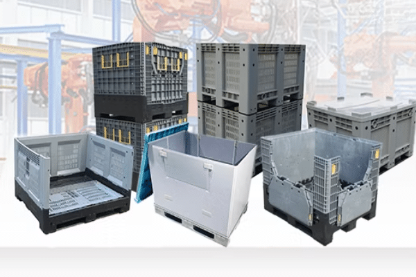 Foldable & Collapsible Boxes - Plastic Pallet Box