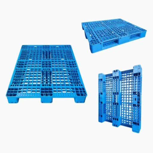 Ultra-Durable Steel Reinforced Heavy Duty Plastic Pallet